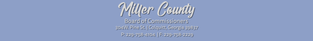 Miller County, Georgia - Where Southern meets Hospitality!